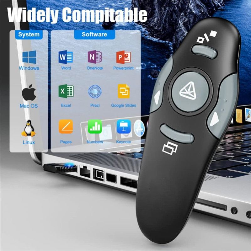 Best price for Wireless 2.4G USB Page Turning Pen Presenter Pointers ...