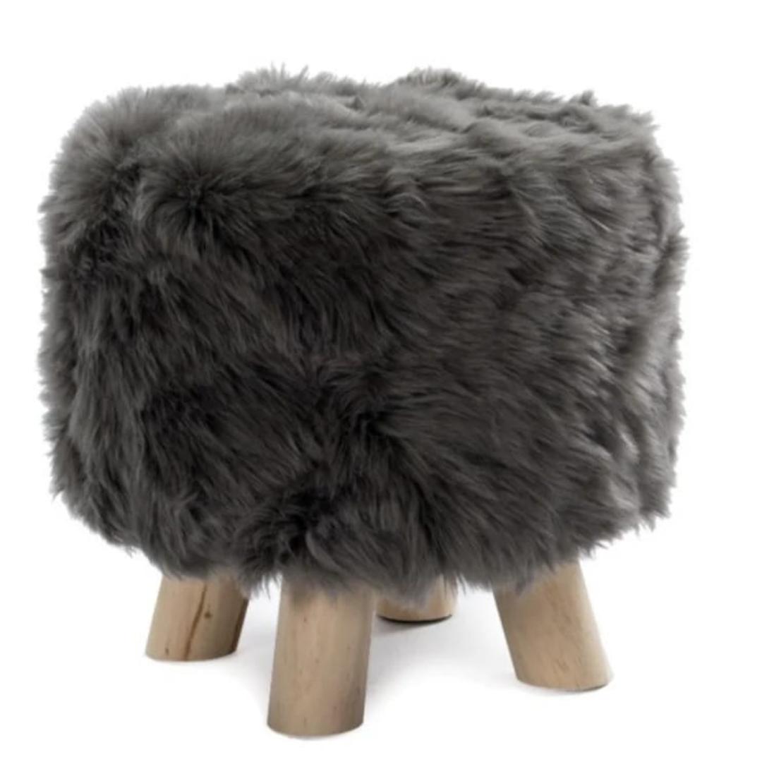 Best price for Faux Fur Stools SIZE:Diameter 30cm ,height 30cm Add ...