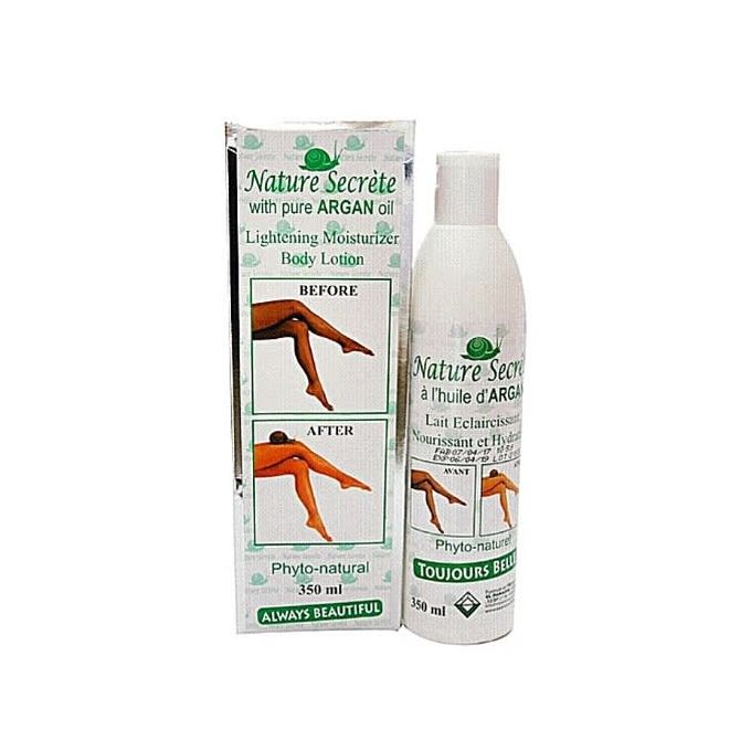Best price for Nature Secrete Skin Lightening Lotion With Pure Argan ...