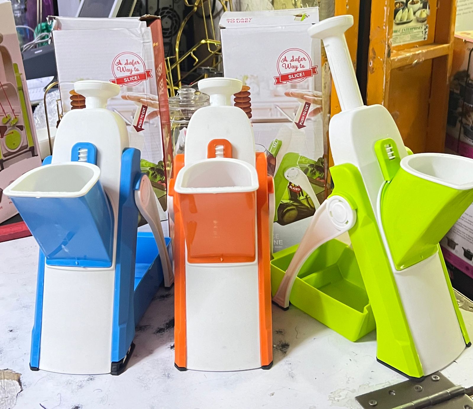 Best price for All In 1 Vegetable Safe Mandoline Slicer Cutter Chopper ...