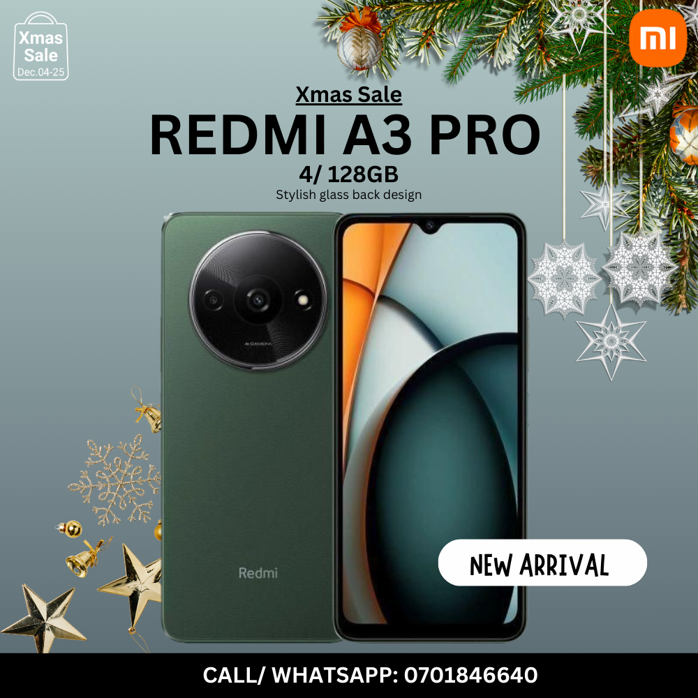 Best price for Redmi A3 PRO 6.71" 128GB + 4GB 4G Network 5160mAh ...