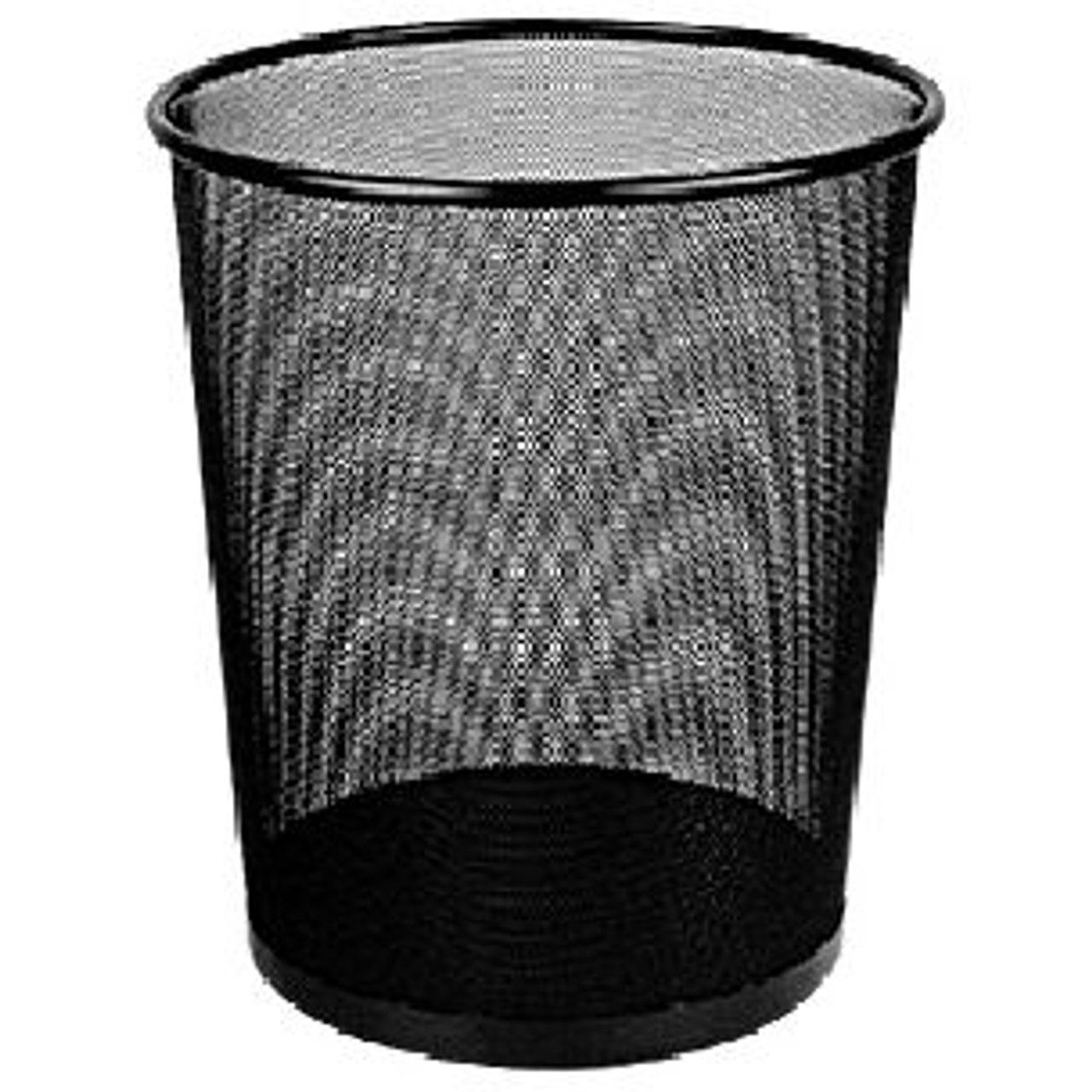 Best price for 【Deli Official】 Deli E9189 Executive Mesh Waste Bin 27 Litre - Black Durable ...