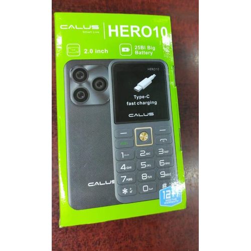 Best price for CALUS HERO 10 DUAL SIM, big 2500mAh battery, type c fast ...