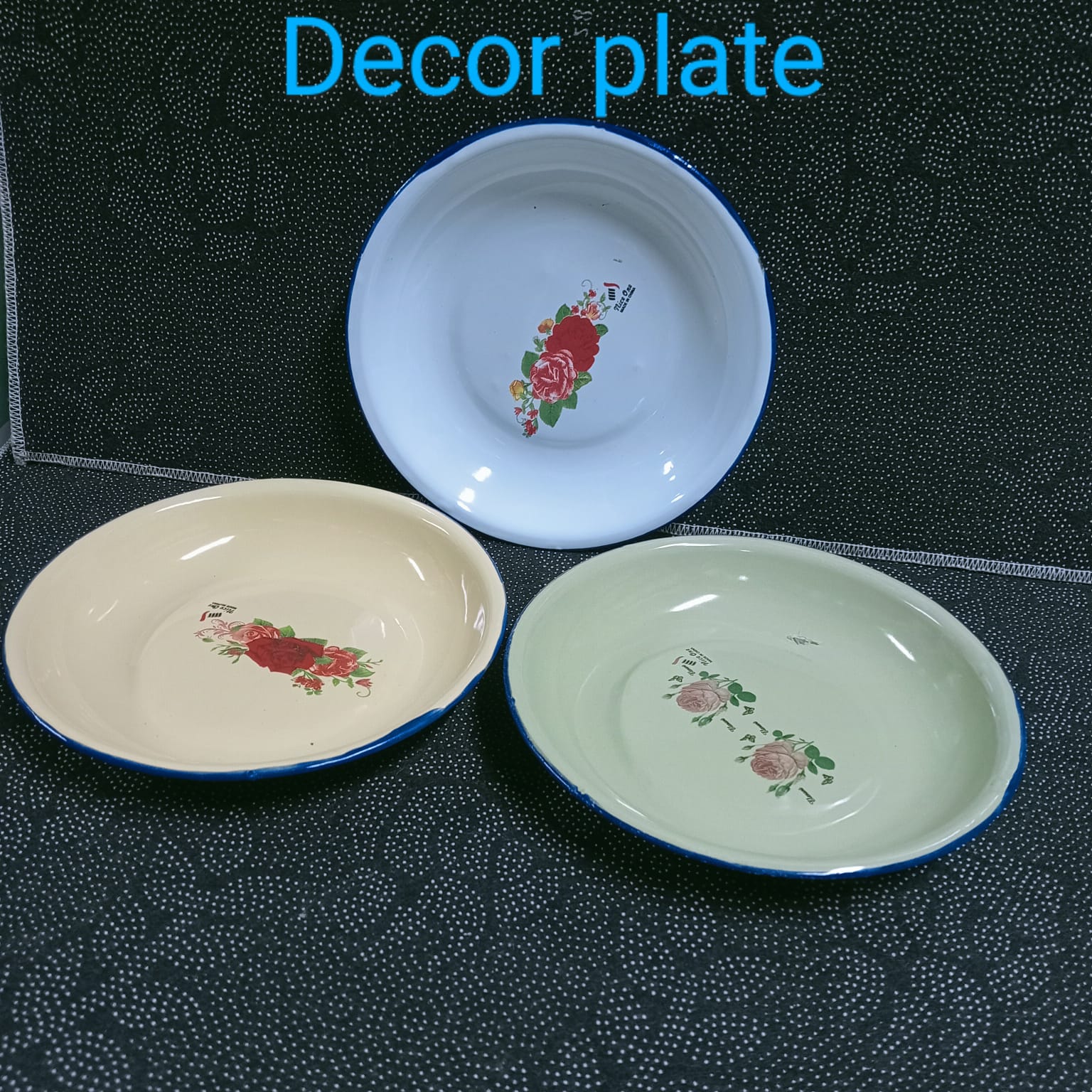 Best price for 📌THE TRADITIONAL WAY 📌Enamel Plate 6pc/12pc Soup Plate ...
