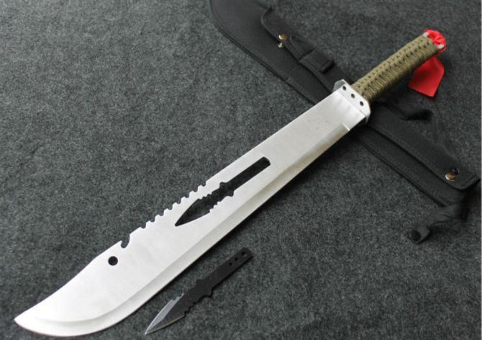 Best price for New Machete sword stainless steel 70cm combat tactical ...