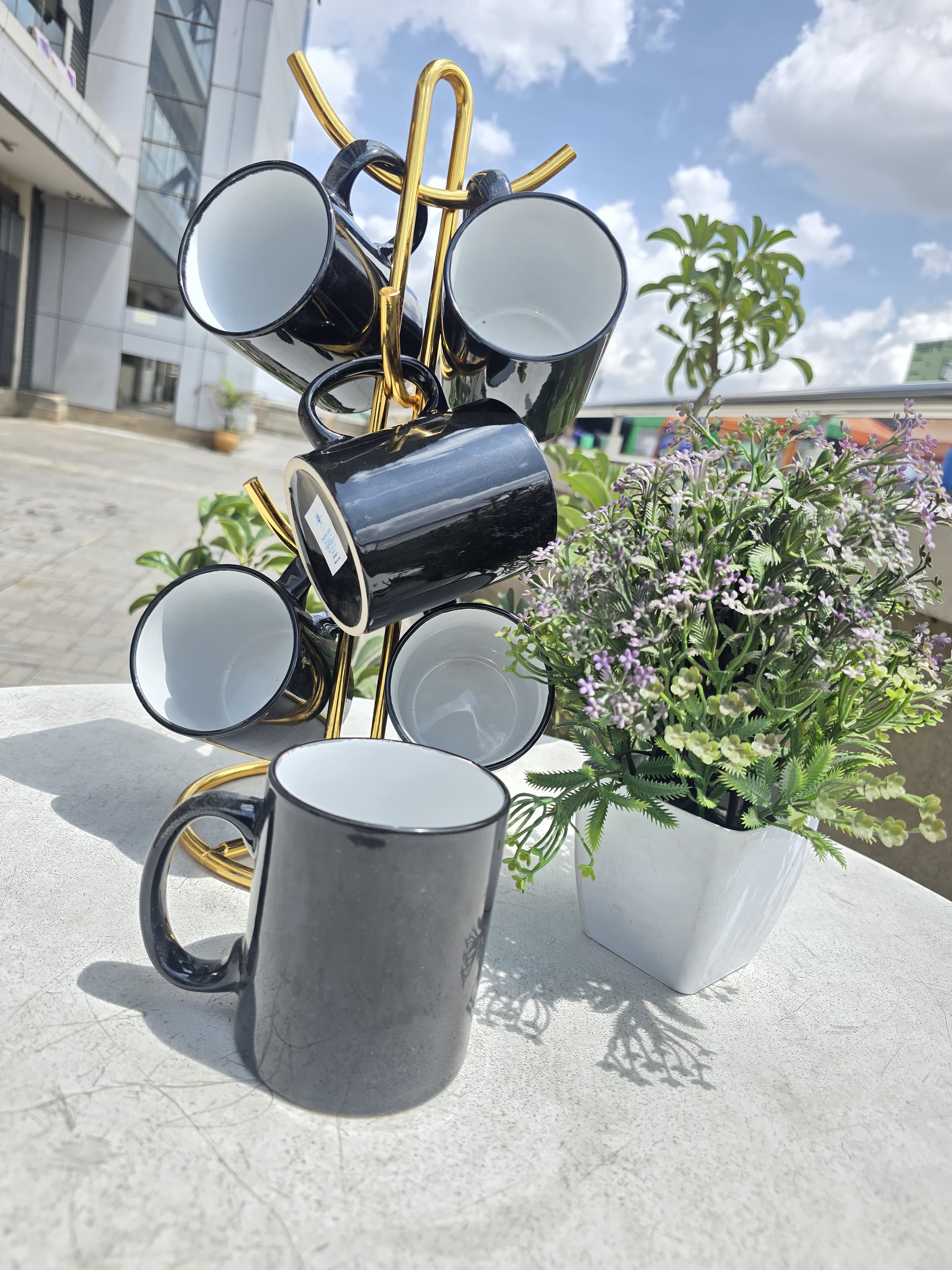 Best price for 6pcs tea/coffee mug set 400ml.Crafted from high-quality ...