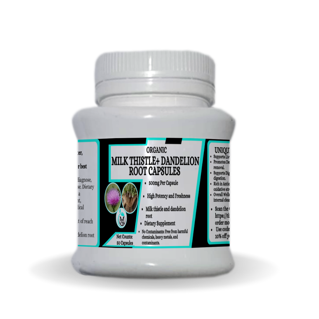 Best price for Mk Naturals Milk Thistle with Dandelion Root Capsules ...