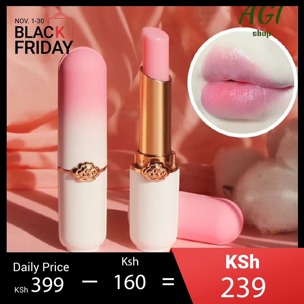 Black Friday Discounts for Women Lip Balm Crystal Temperature Change Lipstick Girl Moisturizing ...