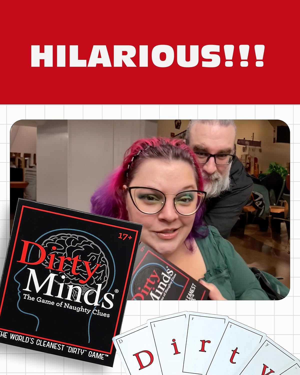 Best price for ORIGINAL Dirty Minds Party Game - Funny Card Games for ...