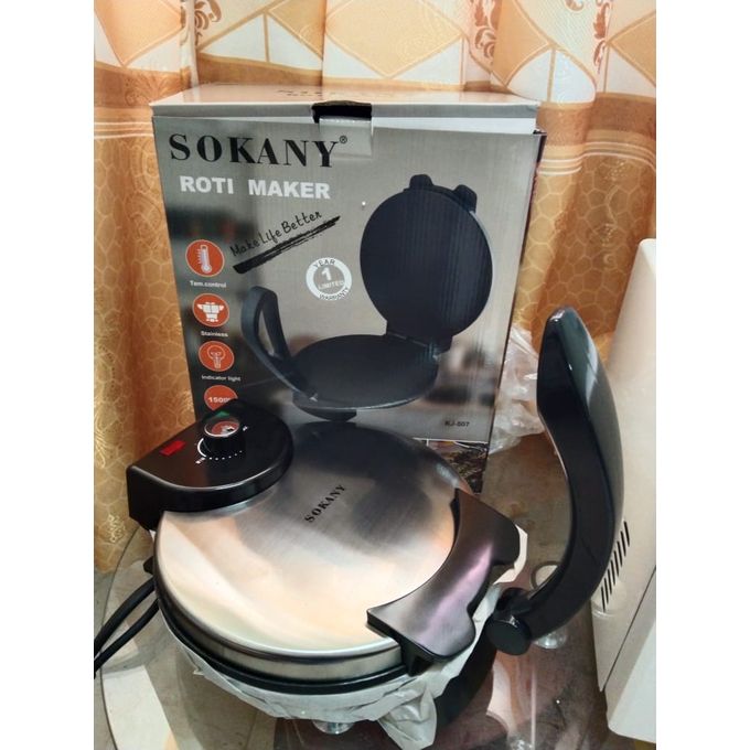 Best price for Sokany 1500W Roti & Chapati Maker – Fast, Non-Stick ...