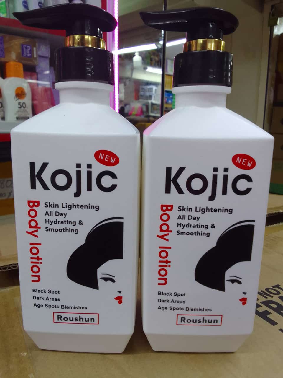 Black Friday Discounts for Roushun Kojic Skin Whitening Lotion Whitens Skin Reduce The ...