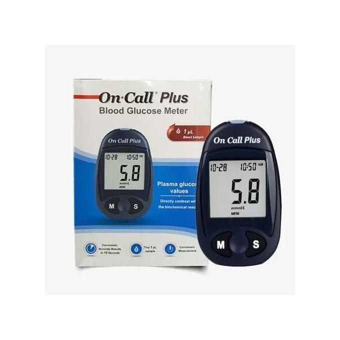 Best price for On Call Plus Blood Glucometer Blood Sugar Test Color-As ...