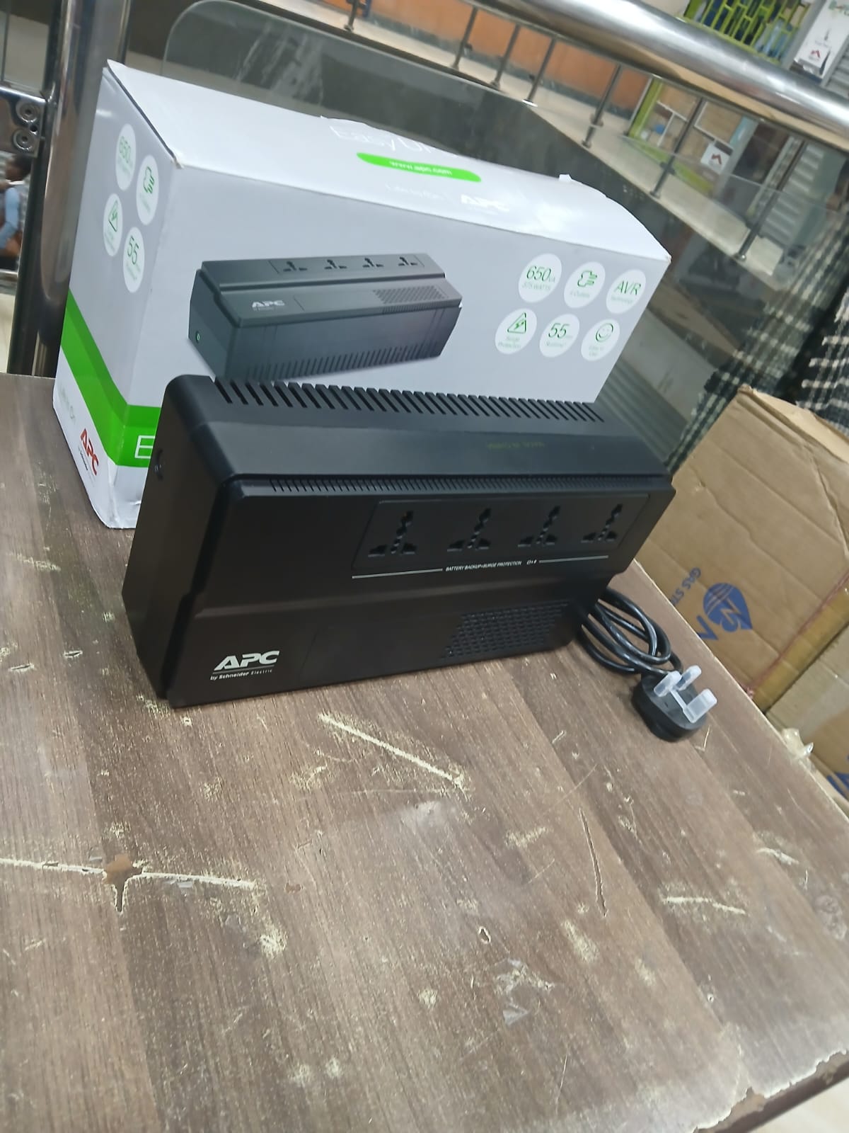 Best price for APC Easy UPS Electric Back UPS Pro - BR650MI - UPS 650VA (6 IEC Outlets ...