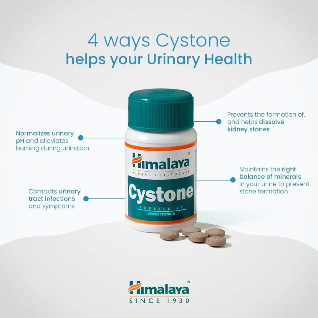 Best price for Himalaya Cystone Tablets -60’s-Dissolves kidney stones ...