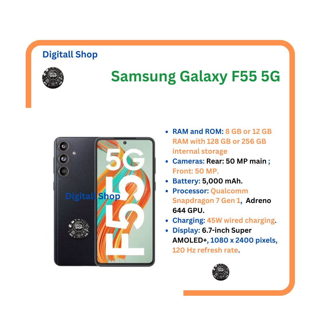 Best price for Brand New Samsung Galaxy F55 5G 8GB 256GB 6.7″ Super ...