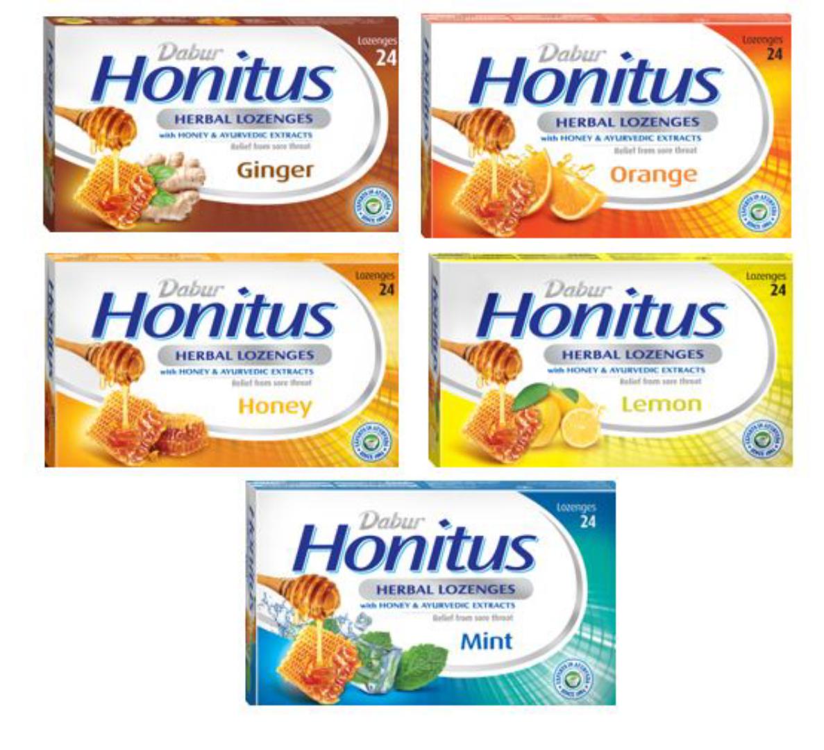 Best price for Dabur Honitus Herbal Lozenges Relieves From Sore Throat ...