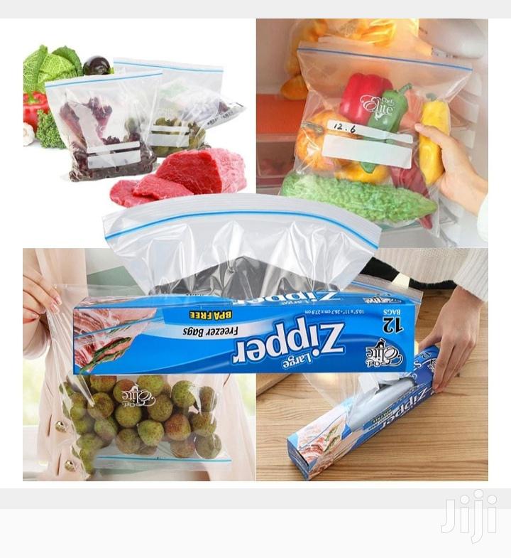 Best price for Re-usable Fridge zipper bags. Size-2 KG 12 PCS 1001005937