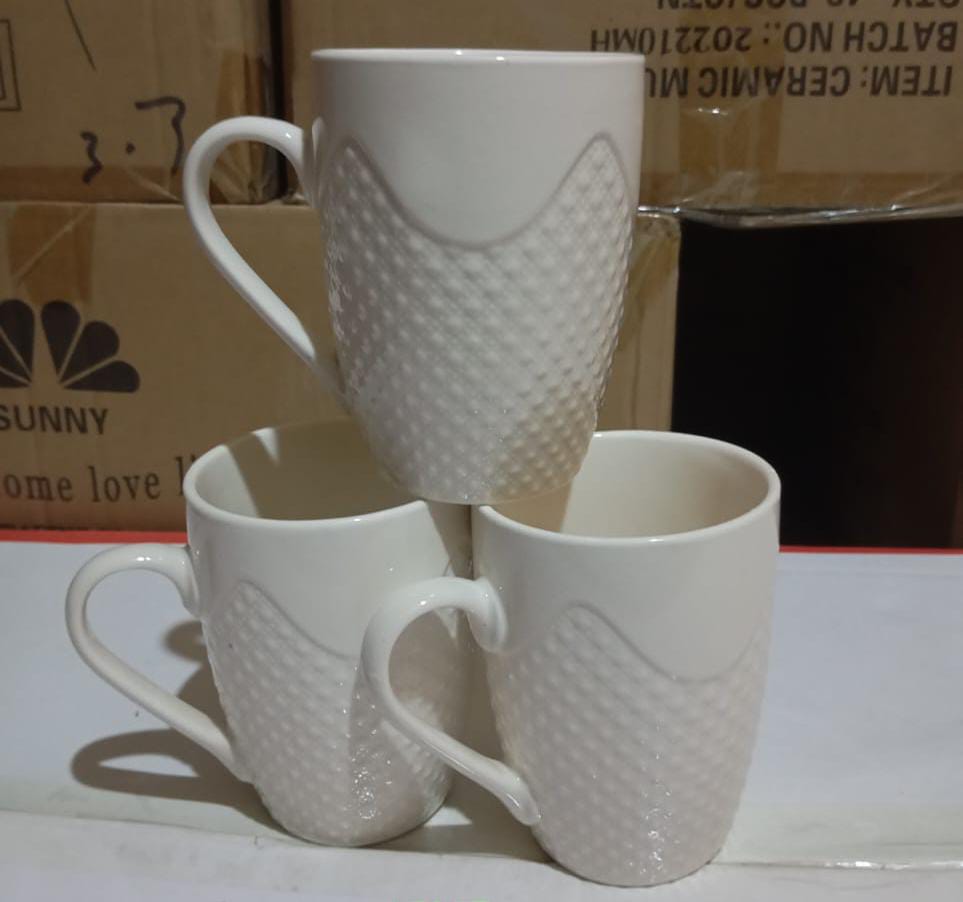 Best price for 12pcs/ 6pcs ceramic cups.Strong ceramic mugs Made with ...