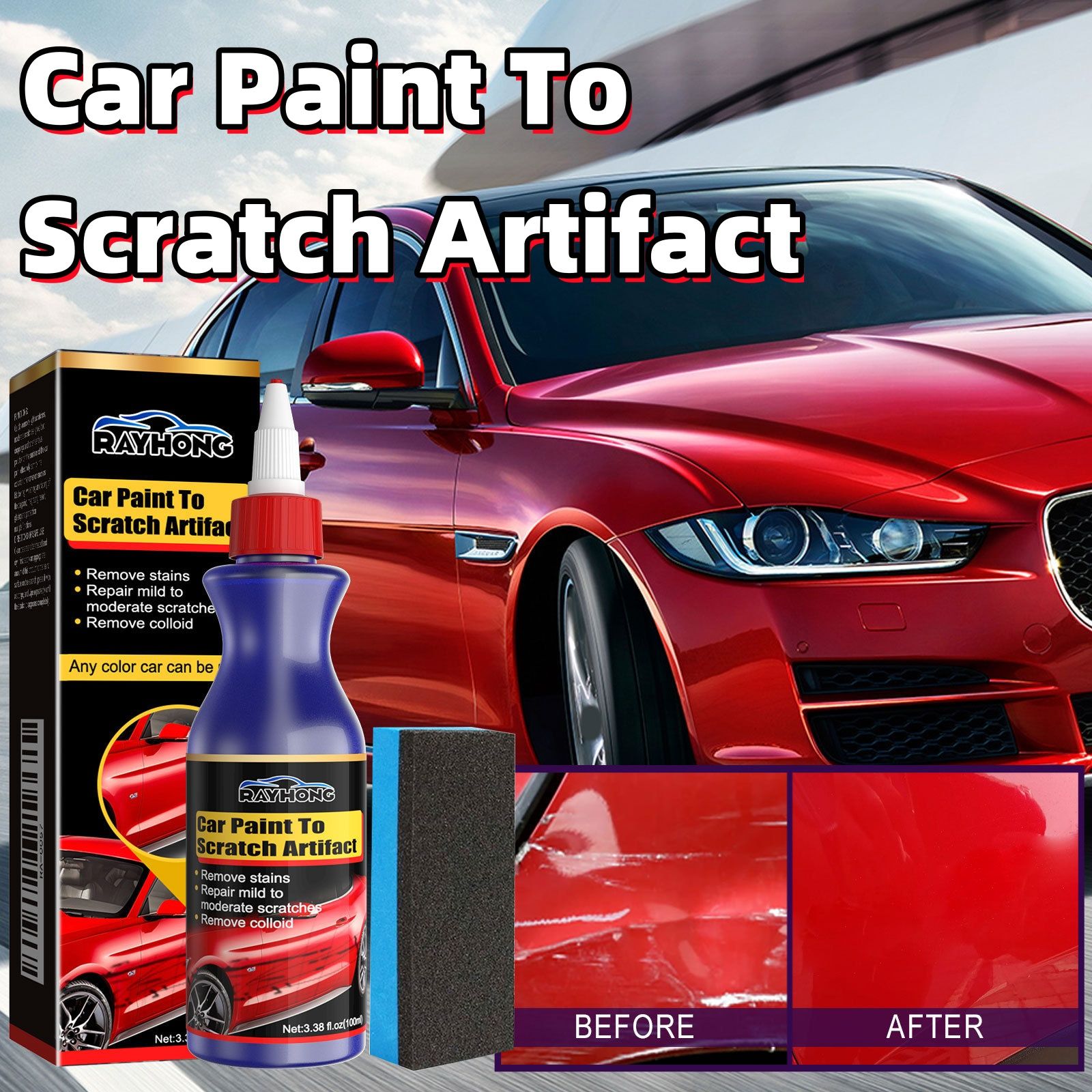 Best price for Car Paint To Slight Scratch Artifact, Car Scratch ...