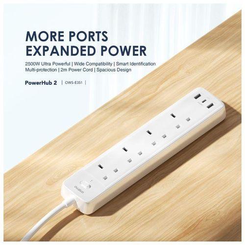 Exclusive discounts for Oraimo, OWS-U351 PowerHub Smart Fast Charging 4 ...