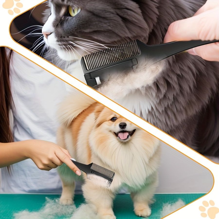 Best price for PP Material Long Teeth Comb for Dogs with 1/10/20 Extra ...