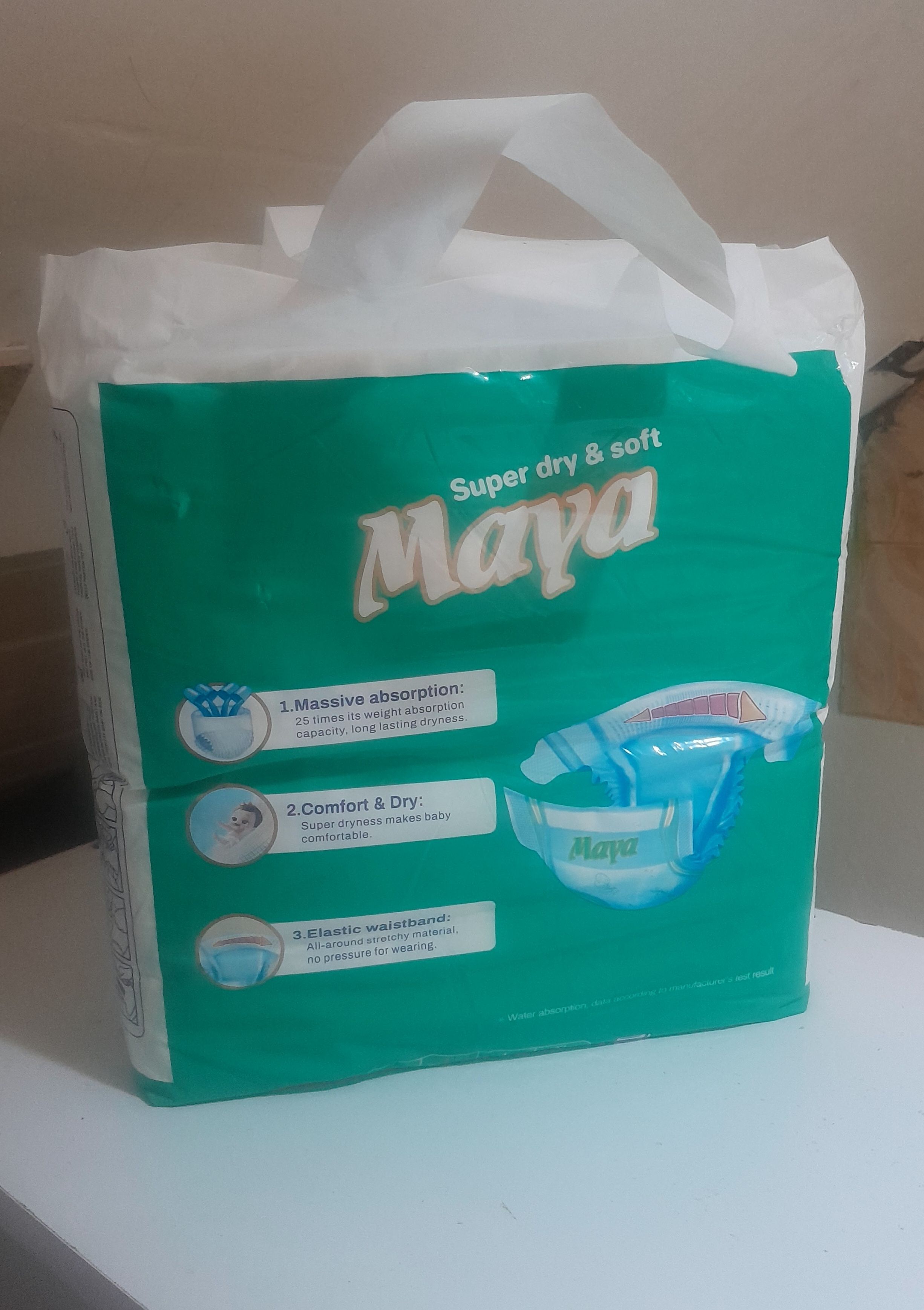 Best price for MAYA BABY DIAPERS. SUPER DRY AND SOFT FOR YOUR BABY Size ...