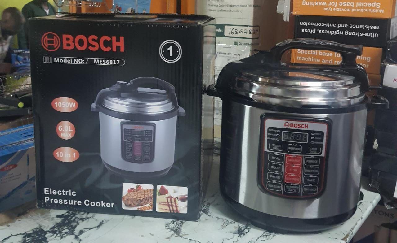 Best price for 6 litres Bosch electric pressure cooker,with Large LCD ...