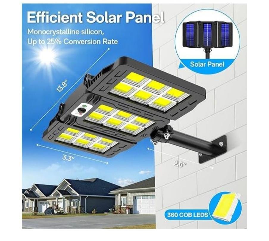 Best price for 300W High Power Solar Light with Smart Sensor: A ...