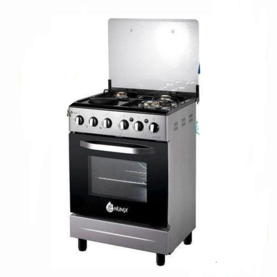 Best price for Nunix KZ-560-3G1E Free Standing 3 Gas Cooker+1 Hotplate ...