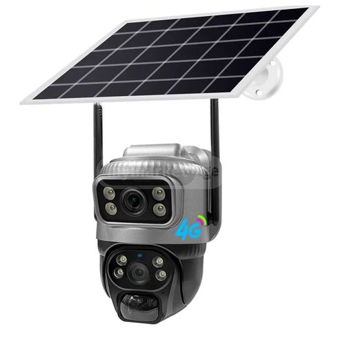 Best price for SIM CARD Solar Camera DUAL LENS 4G Outdoor Low Powered ...