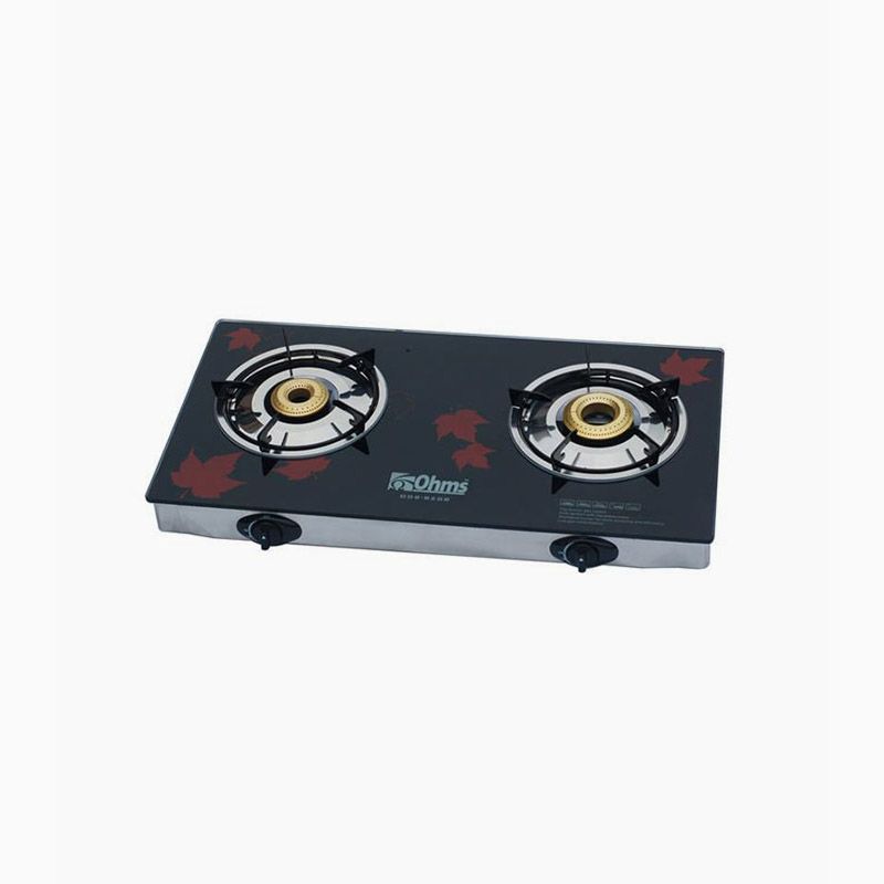 Best price for Ohms S/S Gas Stove 2 Glasstop Burner Ogs-B2gb Ohms 2 ...