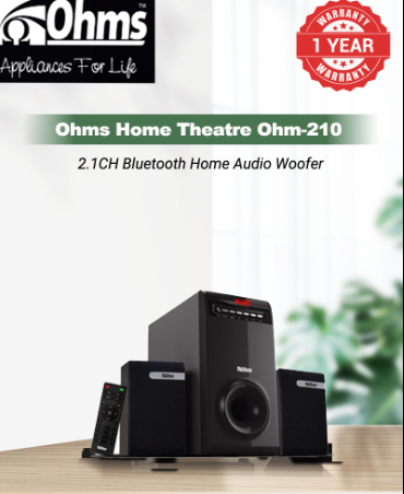 Best price for Ohms 2.1CH Multimedia Bluetooth Woofer Speaker System ...