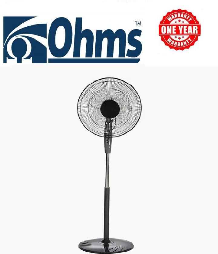 Best price for Ohms 16 Stand Fan 60W 3-Speed 1660Pc new powerful modern ...