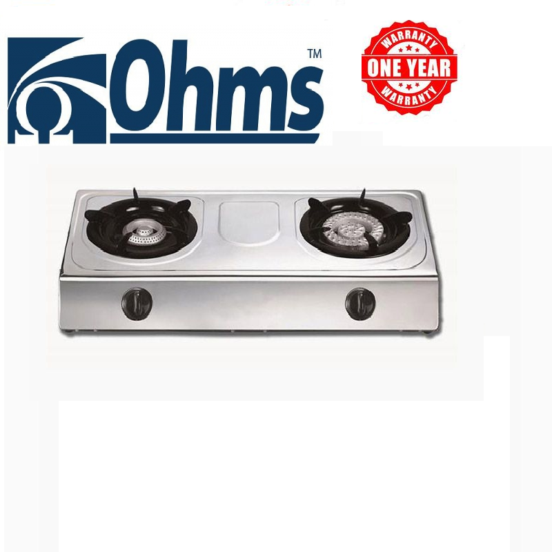 Best price for New Arrivals!! Ohms 2 burner table top Gas cooker Ogs ...