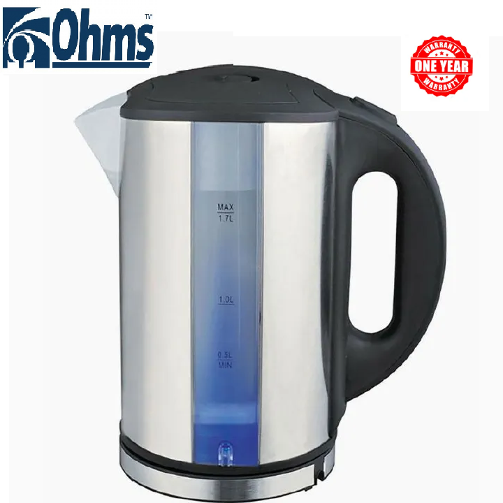 Best price for OHMs 1.7ltrs Cordless Electric Kettle OKS-C1725 Energy ...