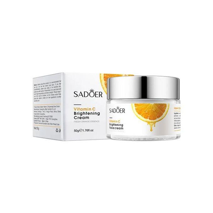 Best price for SADOER Vitamin C Brightening Face Cream Removes Dark ...