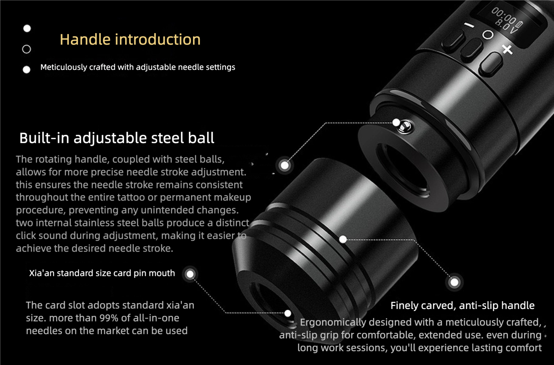 Best price for Integrated needle tattoo machine with battery-operated ...