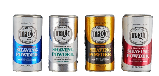 Best price for SoftSheen Carson Magic Shaving Powder: Red, Blue OR Gold ...