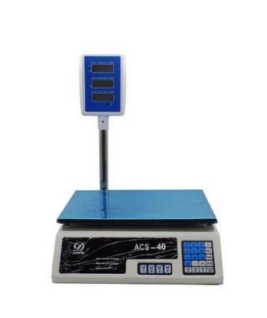 Best price for ACS Commercial ACS 40kg With Metal Arm , Electronic Price Computing Digital ...