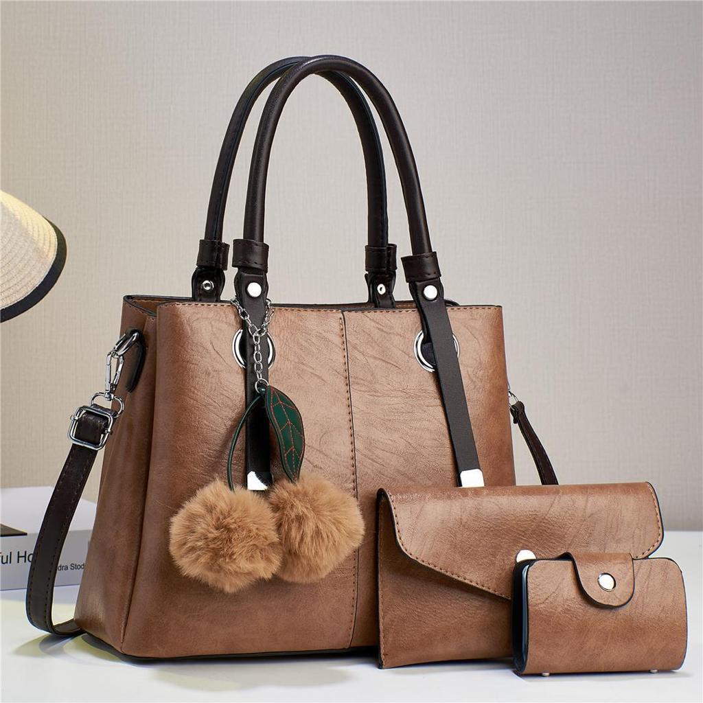 Best price for Women Leather Ladies Official 3 in 1 Spacious Shoulder ...