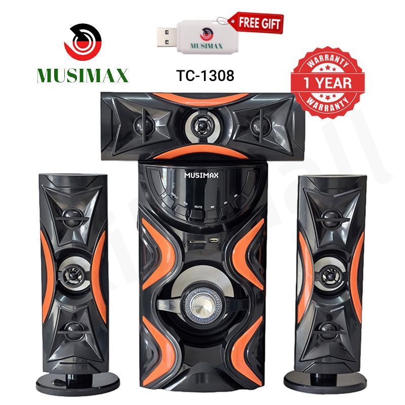 Black Friday Discounts for MUSIMAX/CLUBOX 3.1CH Bluetooth LM-1108 ...