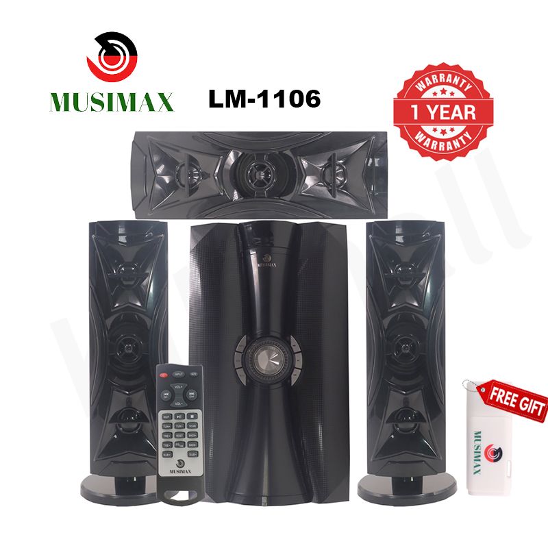 Best price for MUSIMAX 3.1CH HI-FI Multimedia Bluetooth LM-1106 Woofer ...