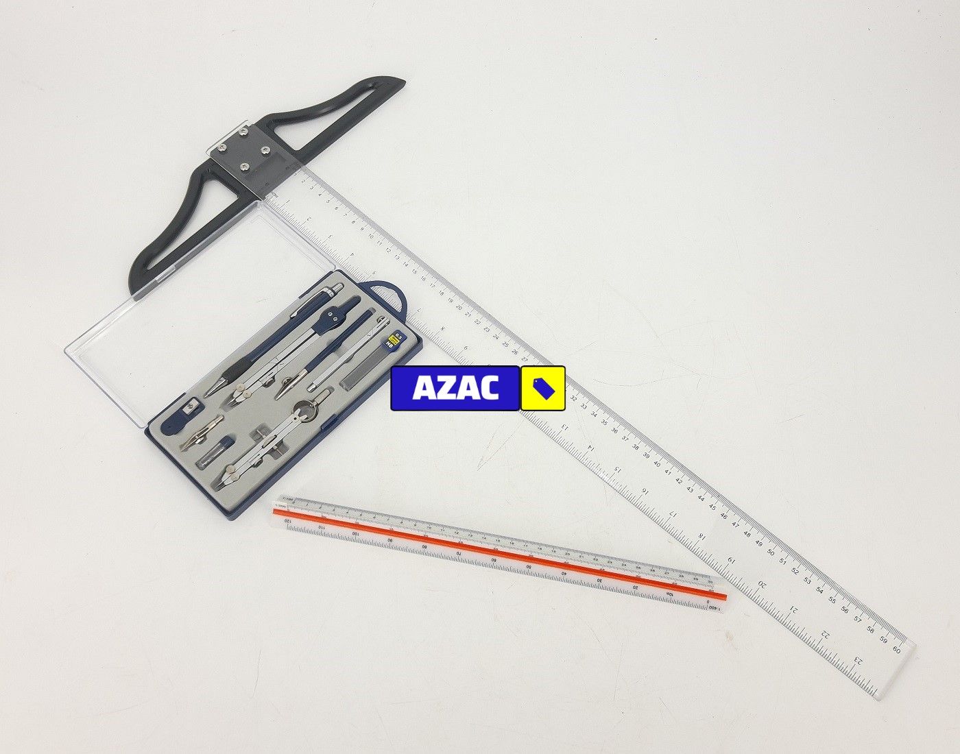 Best price for Technical Drawing Set with 300mm Scale Ruler, 600mm T ...