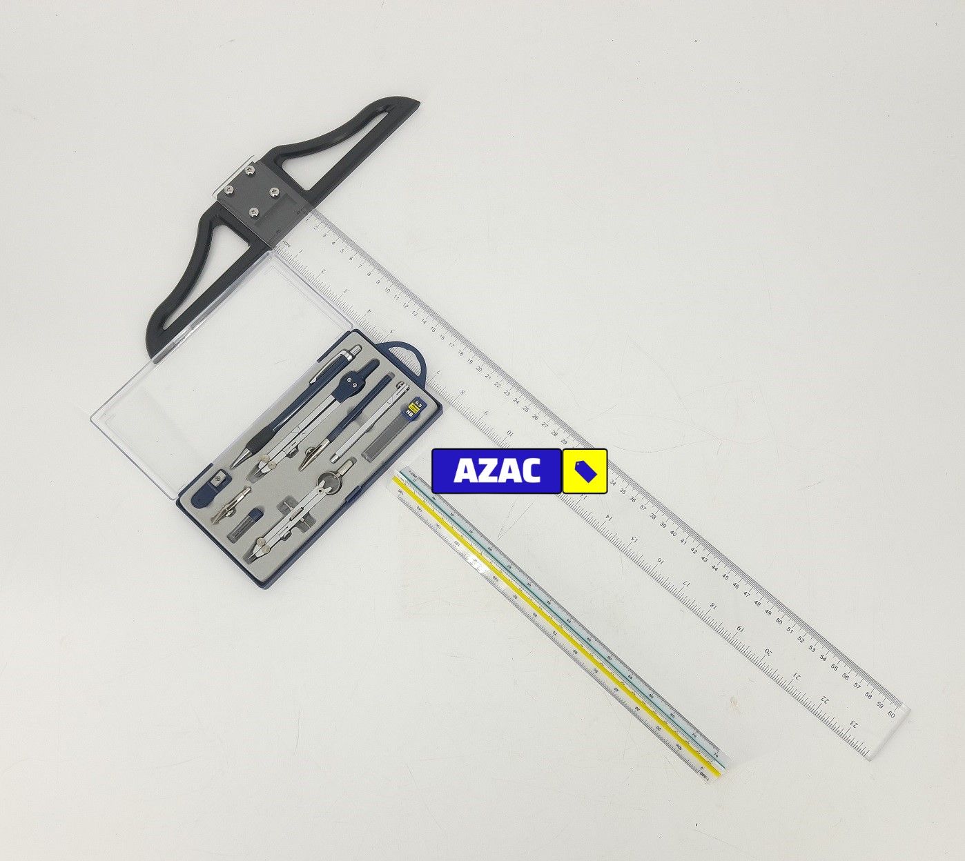 Best price for Technical Drawing Set with 300mm Scale Ruler, 600mm T ...