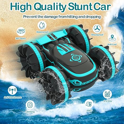 Best price for LUXURY Amphibious Remote Control Car Boat 360 Degree ...