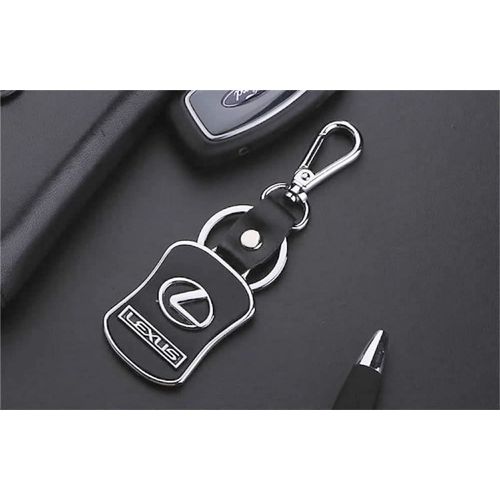 Best price for Lexus Leather Key Ring Key Holder Color-Black 1001359727