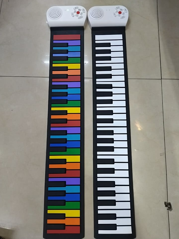 Exclusive discounts for ROLL UP PIANO rainbow piano educational music ...