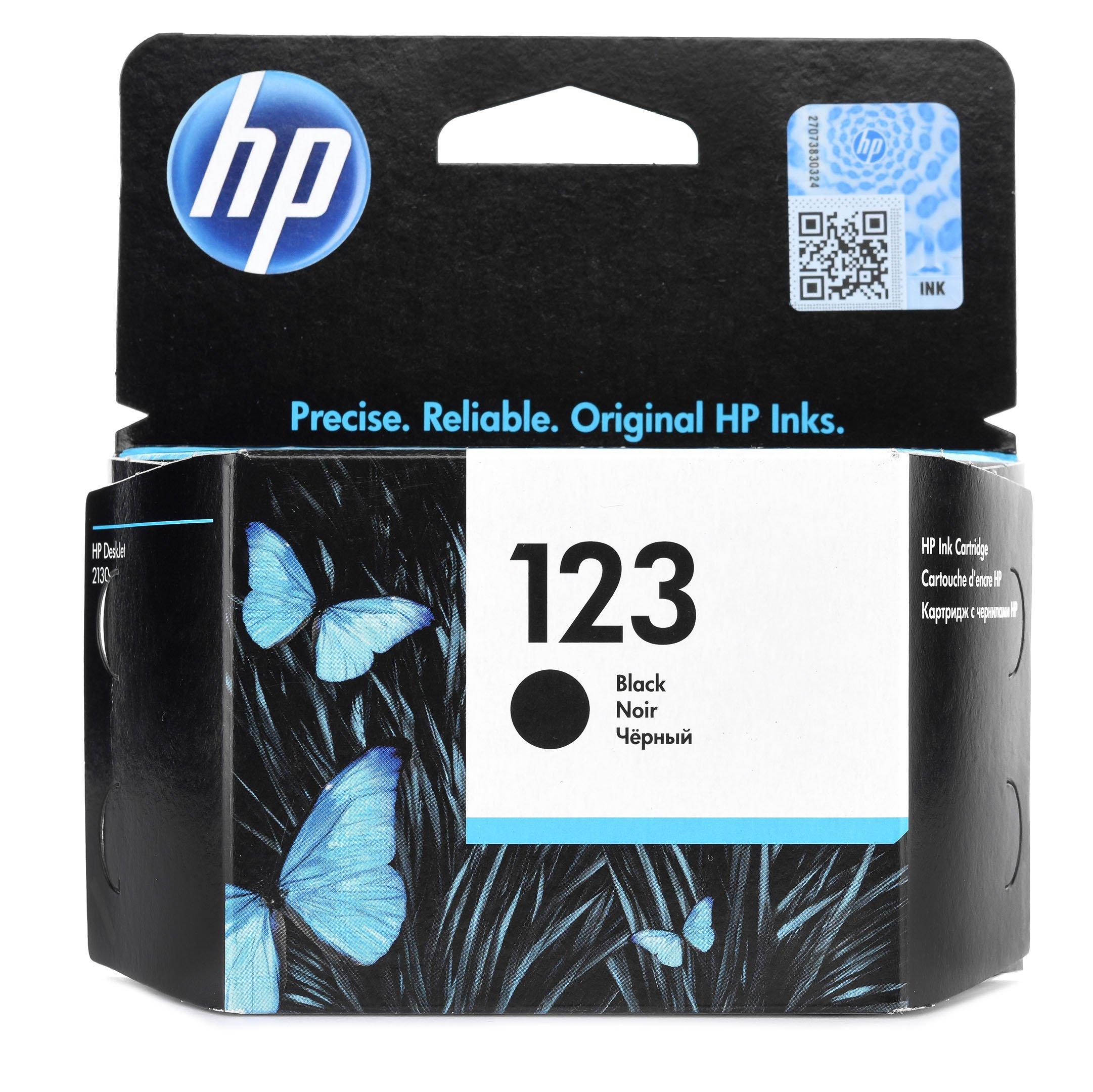 Best price for Hp 123 ink Cartridge Black Color-Black 1000308564