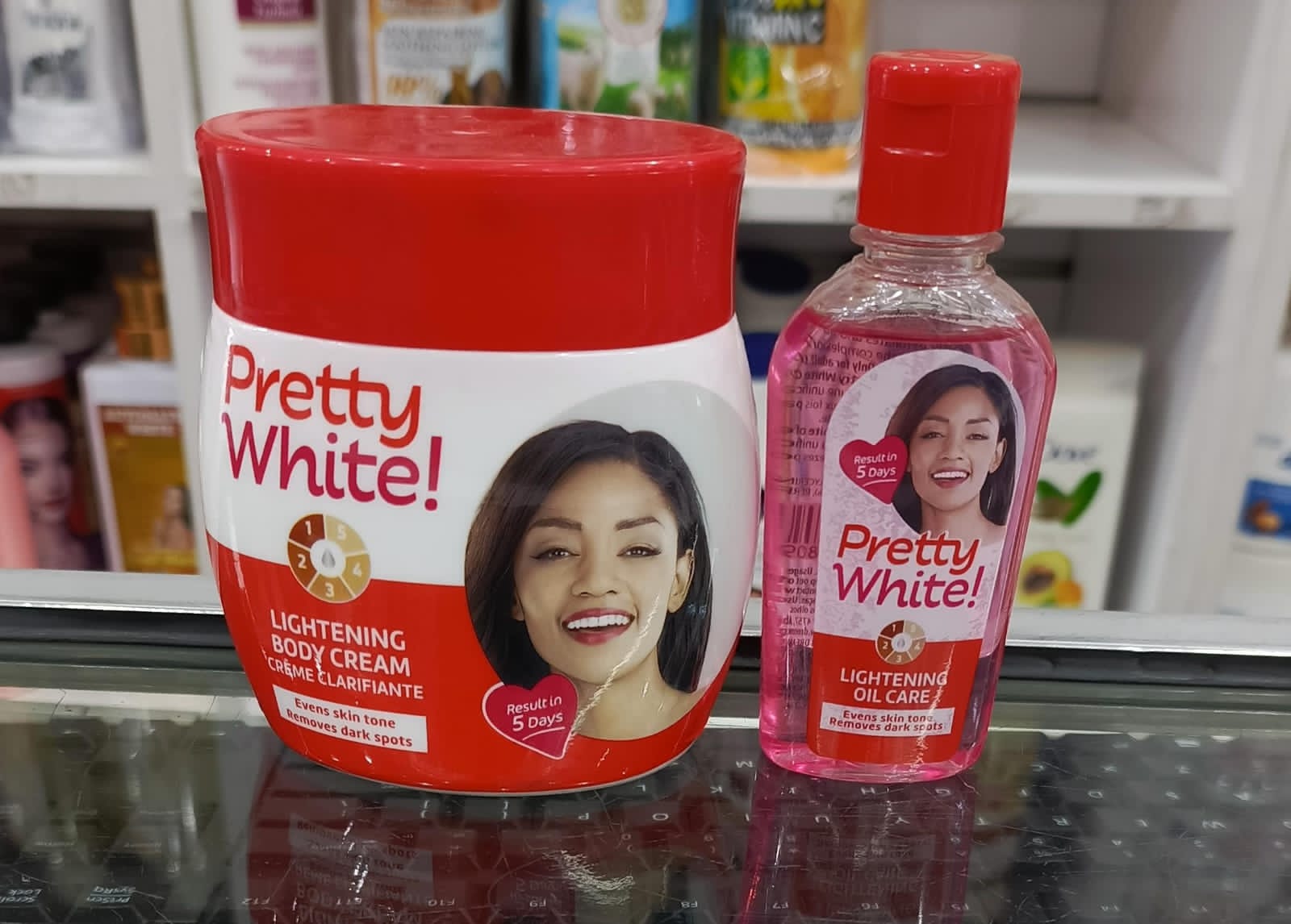 Best price for Pretty white lightening face & body cream and face &body ...