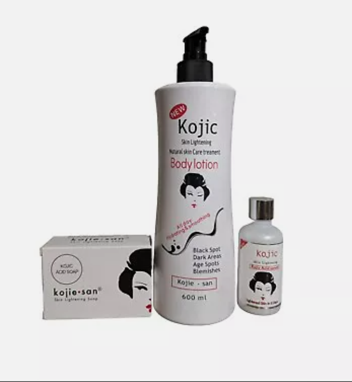 Best price for Kojic skin lightening natural skin care treatment body lotion , kojie soap and ...